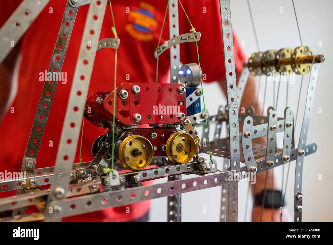London, UK. 31st May, 2022. Matt Goodman of the West London Meccano ...