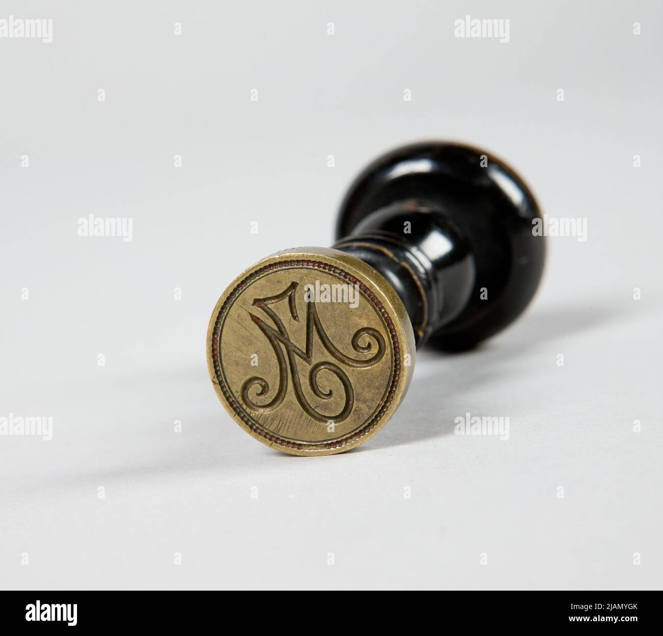 M monogrammed hi-res stock photography and images - Alamy