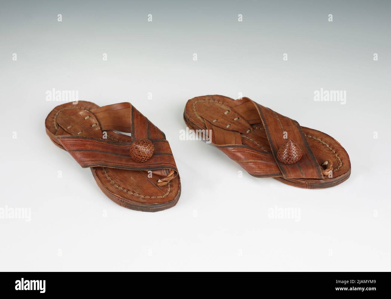 Ancient sandals leather hi-res stock photography and images - Alamy