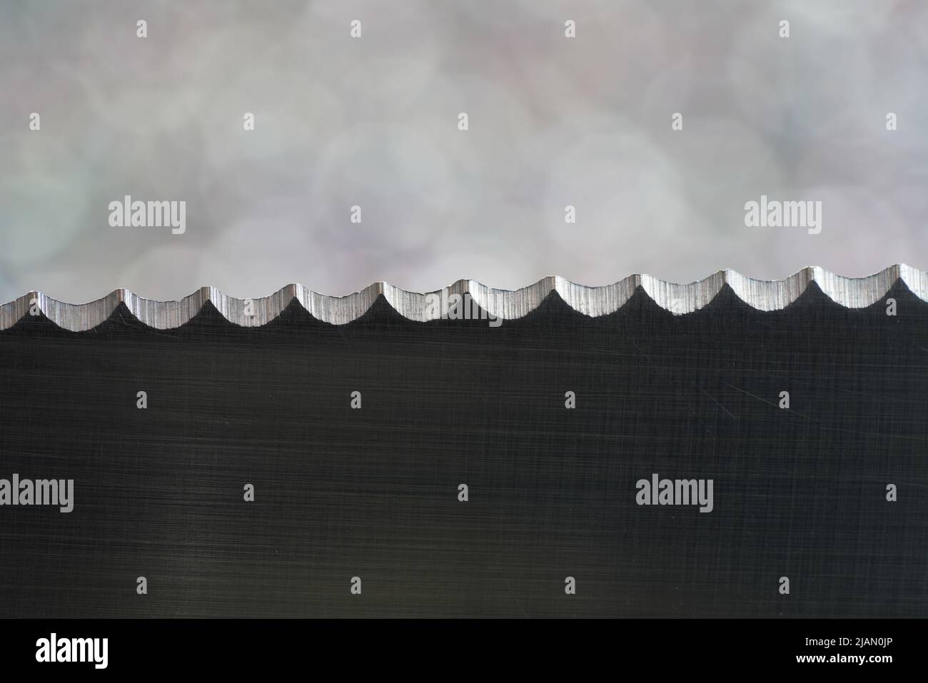 hand-forged knife made of several layers of steel with an exclusive ...