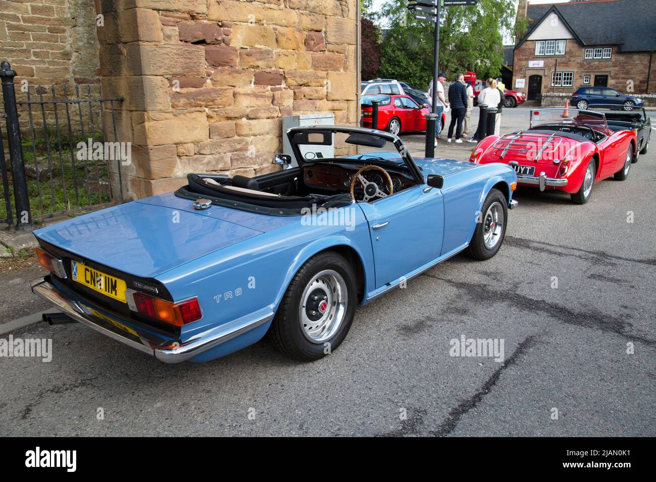 Car triumph tr6 hi-res stock photography and images - Alamy