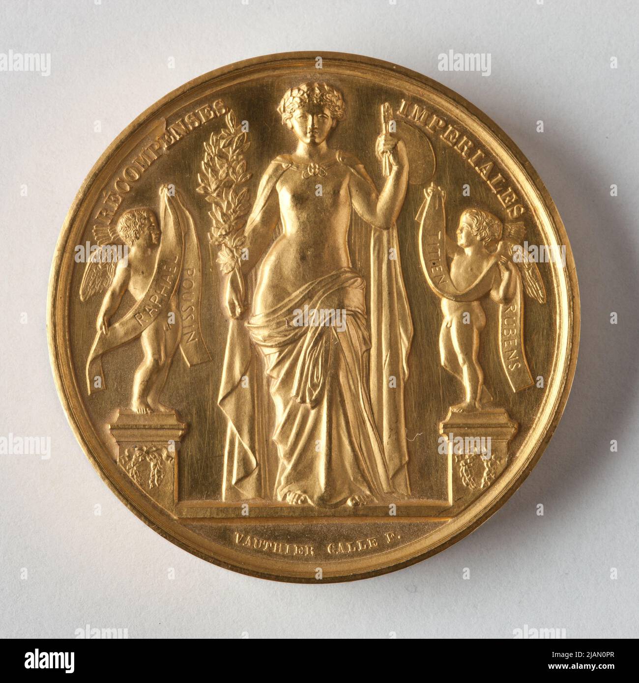 Medal for Jan Matejko for the International Exhibition in Paris for his ...