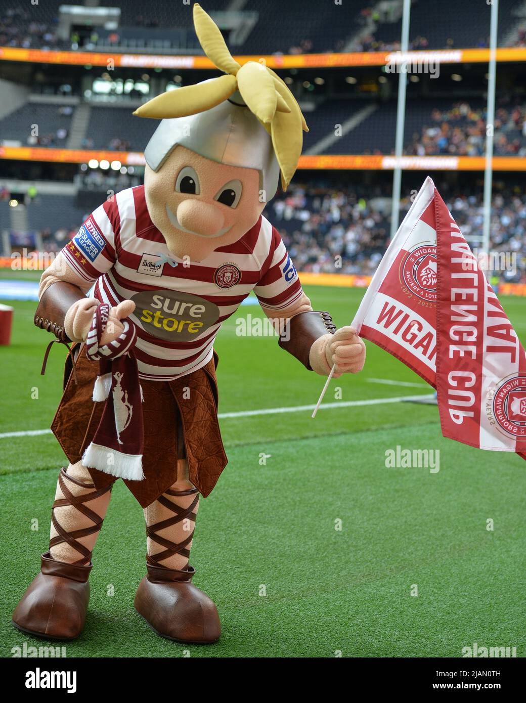 London, England - 28th May 2022 - Mascot. Rugby League Betfred ...
