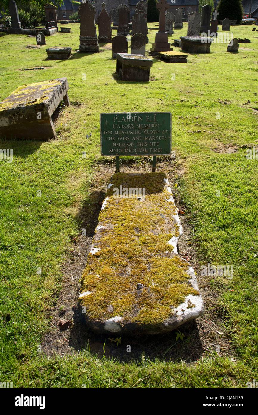 Plaiden Ell (tailors measure) used for measuring cloth at Fairs and ...