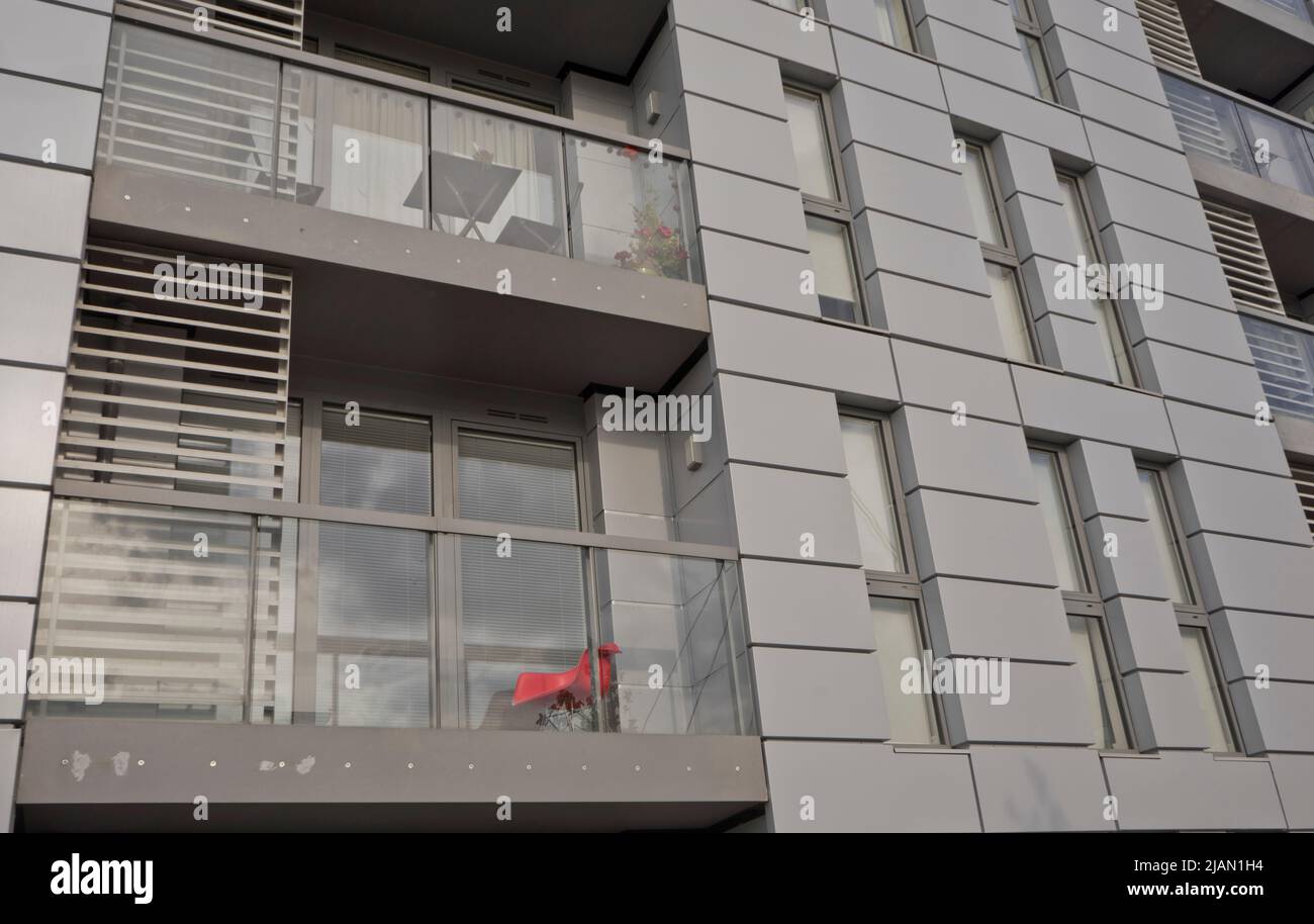 Luxury housing complex New Capital Quay, with faulty, fire,prone ...