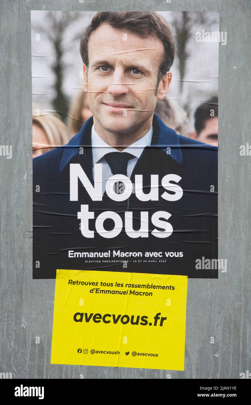 French president campaign hi-res stock photography and images - Alamy