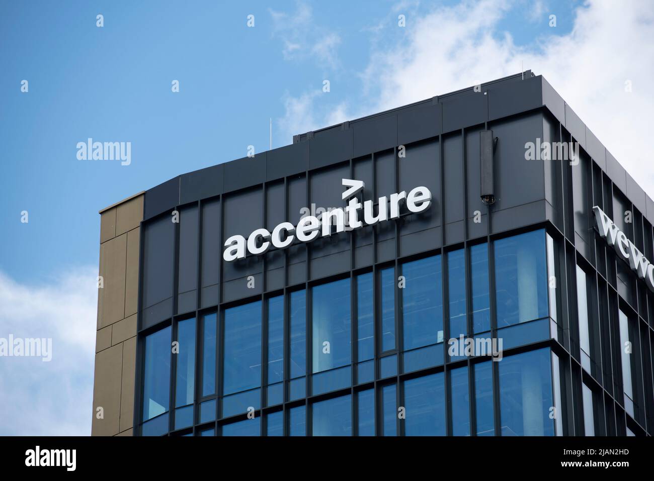 Accenture signage hi-res stock photography and images - Alamy