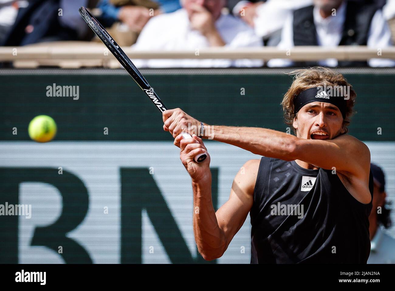 Alexander ZVEREV of Germany during the Day ten of Roland-Garros 2022, French Open 2022, Grand ...
