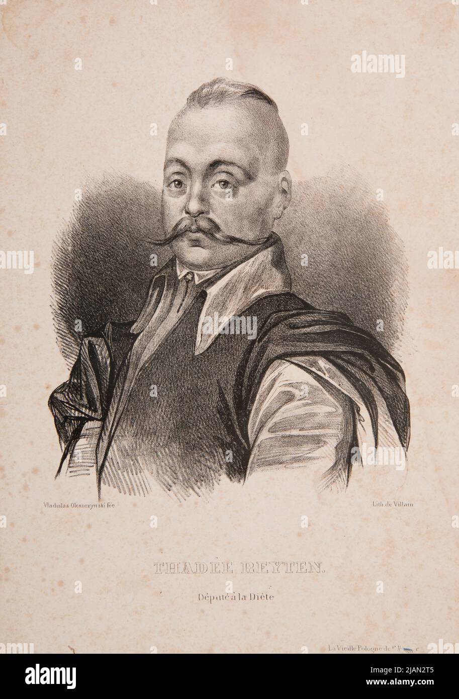 Tadeusz Reytan (Rejtan) (1742 1780), Member of Parijament of Nowogródek ...