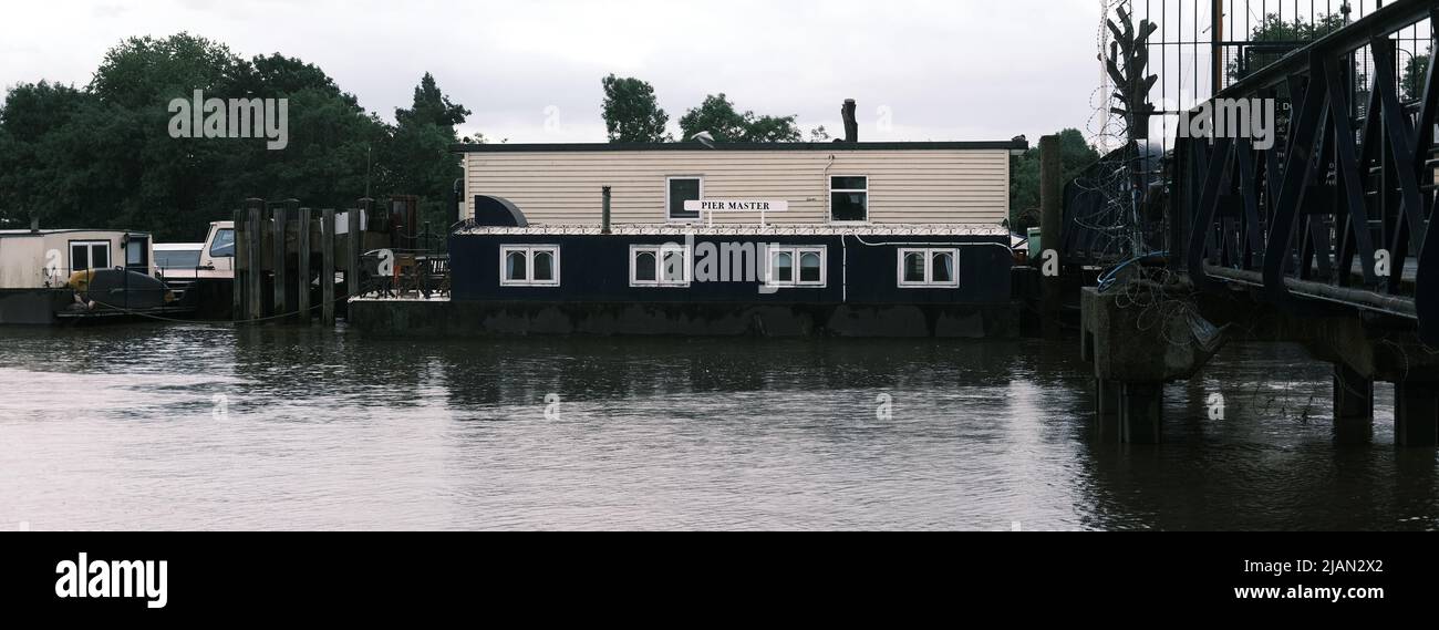 Hammersmith pier hi-res stock photography and images - Alamy