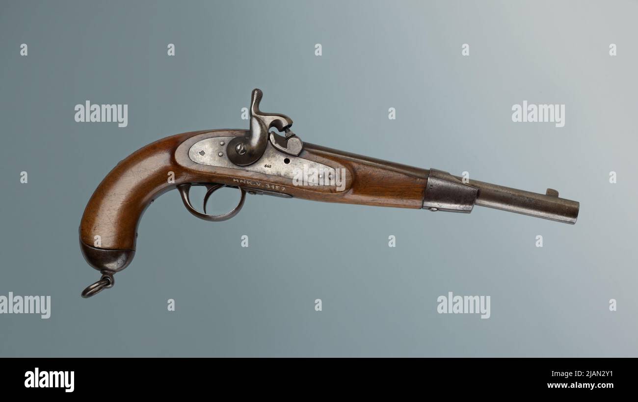 Cavalry pistol with the Lorenza Capida Castle, M1859 Wurzinger, Ludwig ...