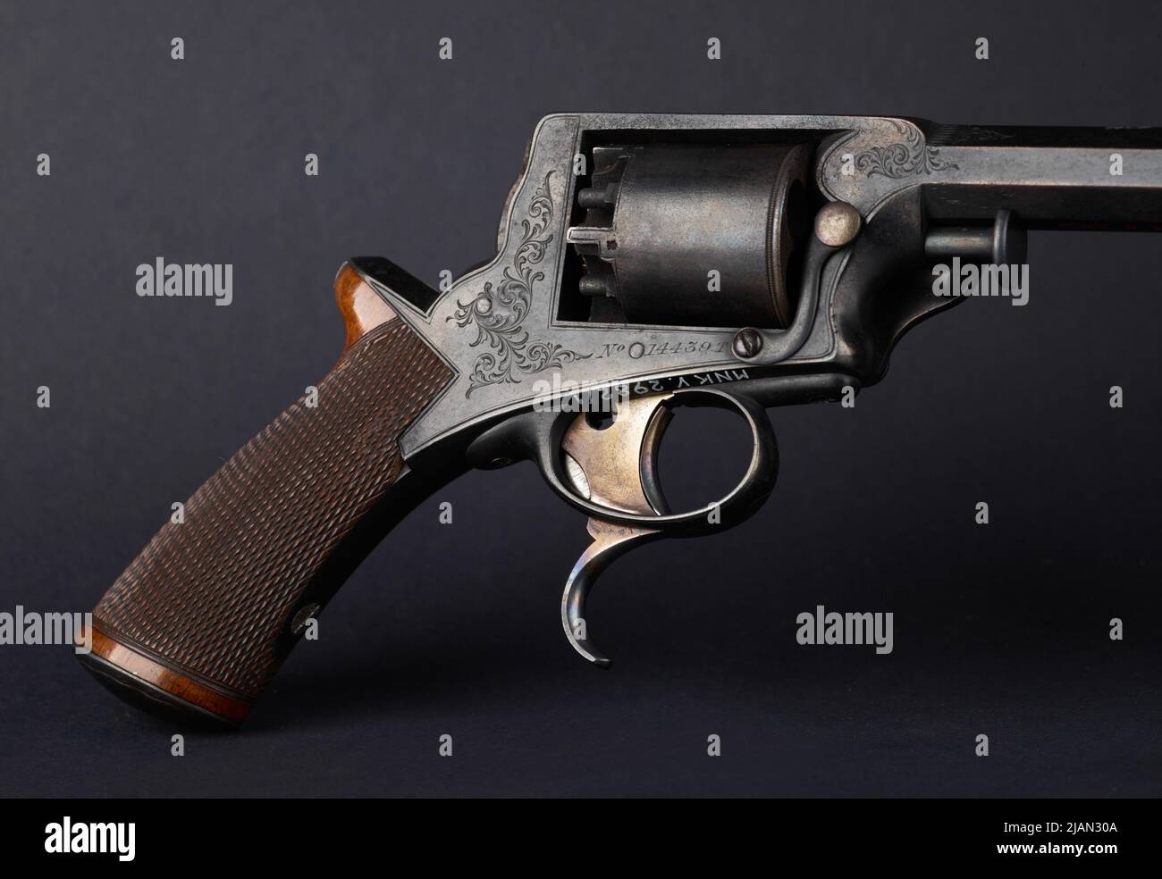 Kapishae revolver, 6 shot transit system Tranter, William (1816 1890 ...