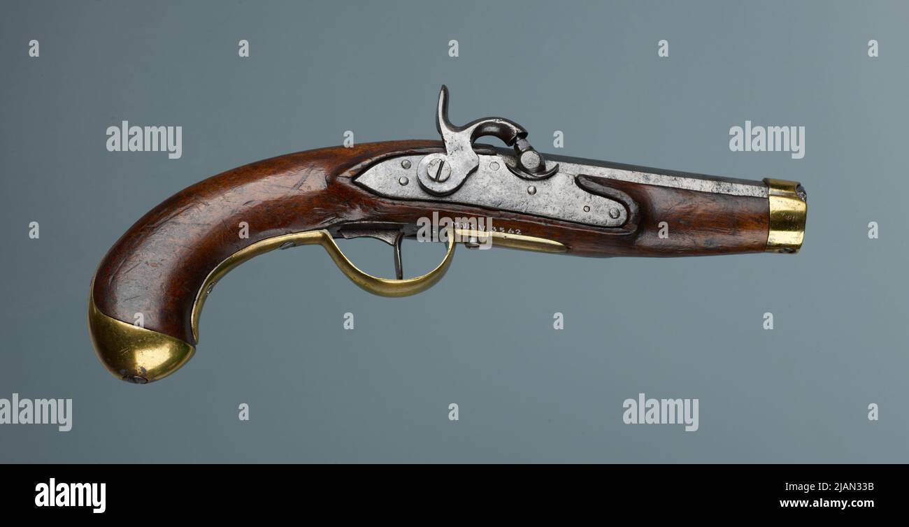 MiIItary caplock pistol Stock Photo - Alamy