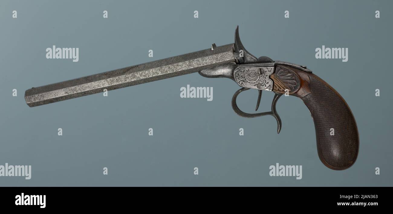 Flobert's disc pistol Stock Photo - Alamy