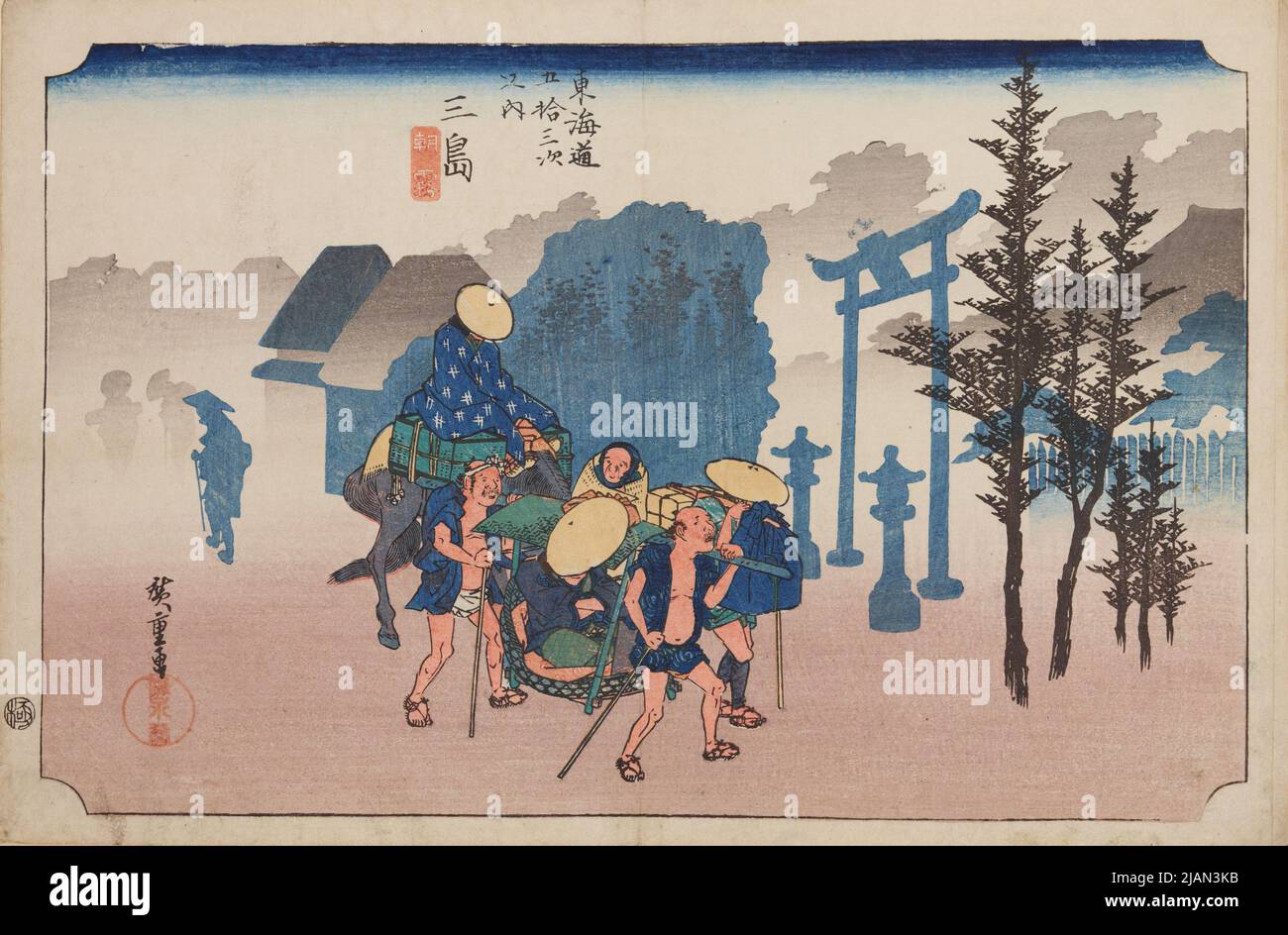 MORNING FOG IN MISHIMA /MISHIMA, ASAGIRI, Board 12 from the Series ...