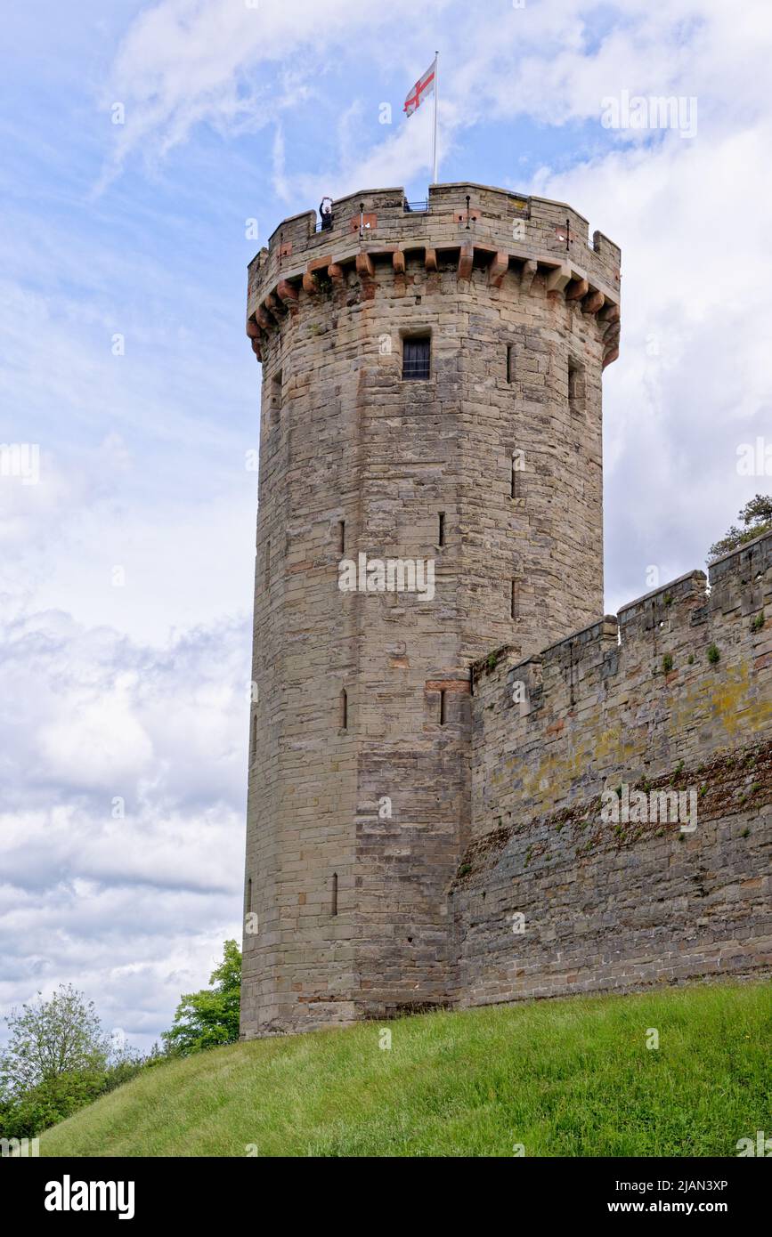 Warwick Castle - medieval castle in Warwick, Warwickshire - England ...