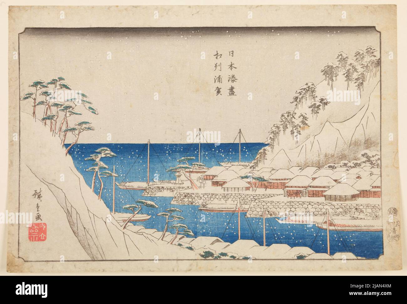 Nihon minato zukushi hi-res stock photography and images - Alamy