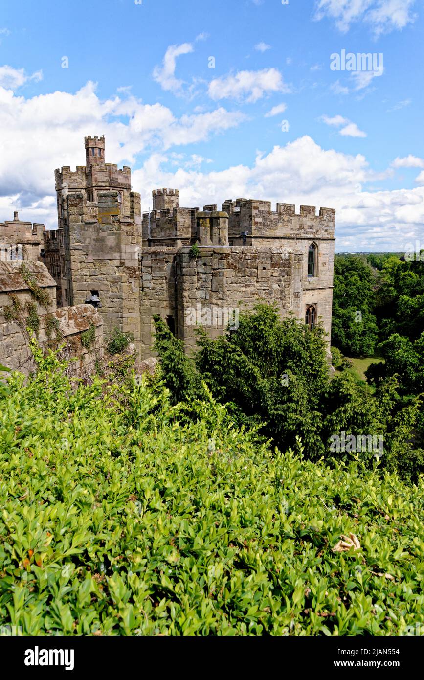 Warwick Castle - medieval castle in Warwick, Warwickshire - England ...