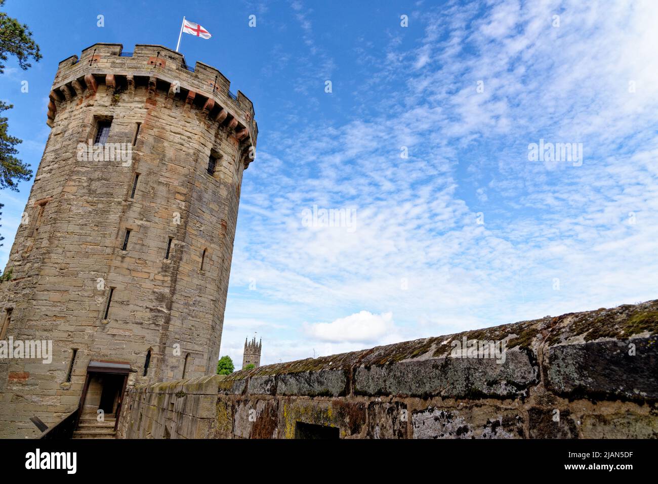 Warwick Castle - medieval castle in Warwick, Warwickshire - England ...
