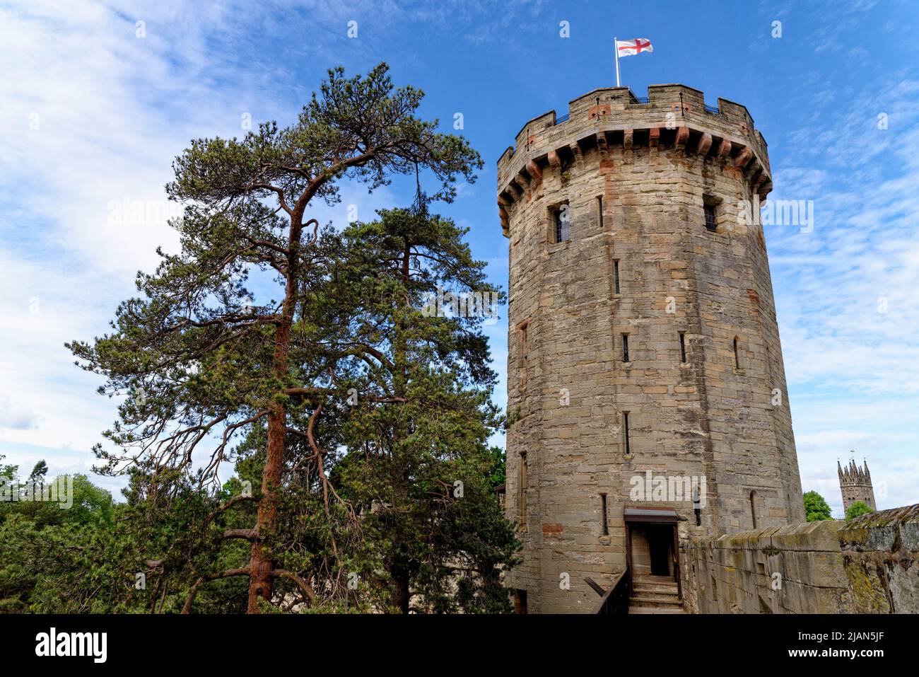 Warwick Castle - medieval castle in Warwick, Warwickshire - England ...