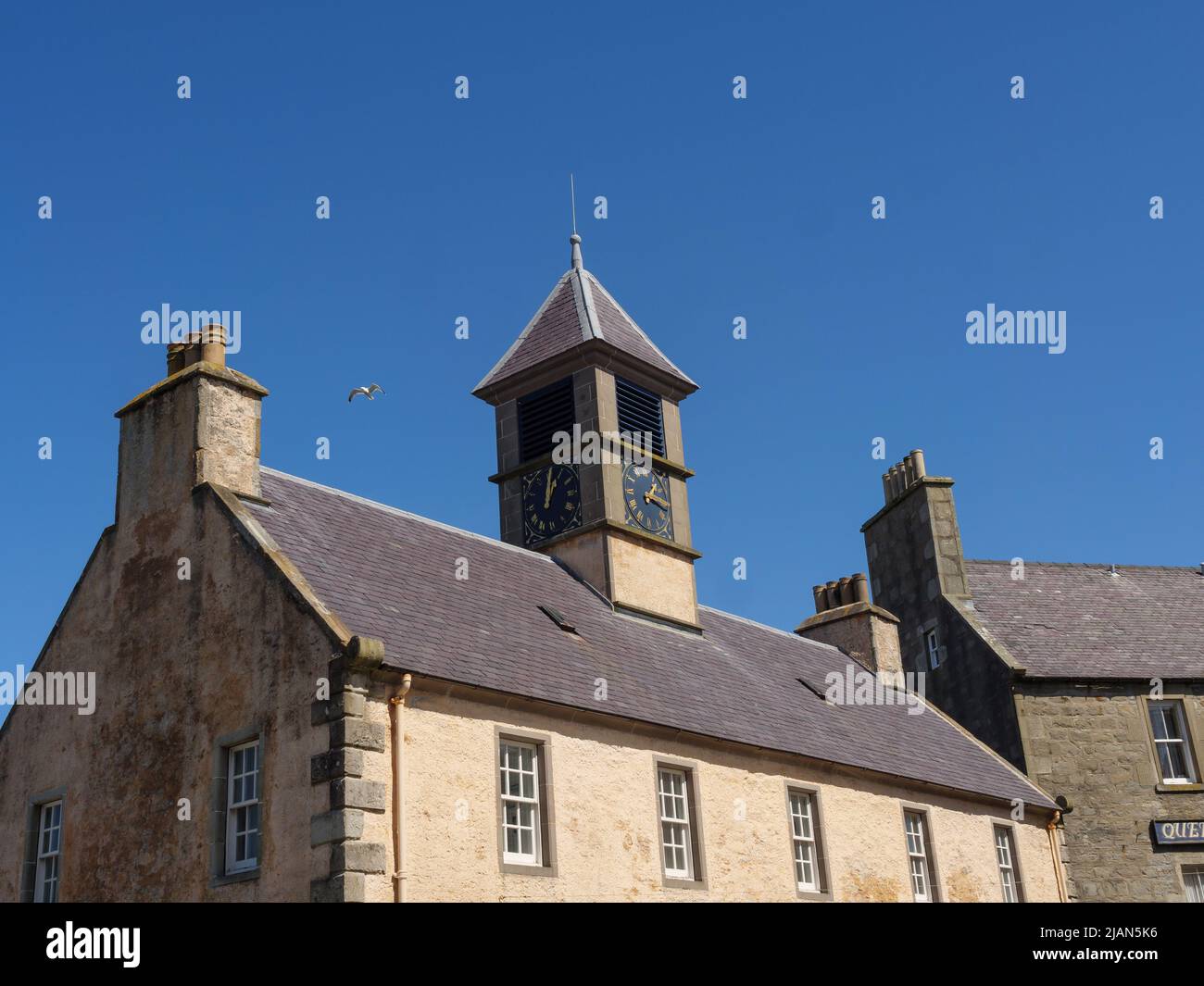 the city of Lerwick and the shetland island Stock Photo - Alamy