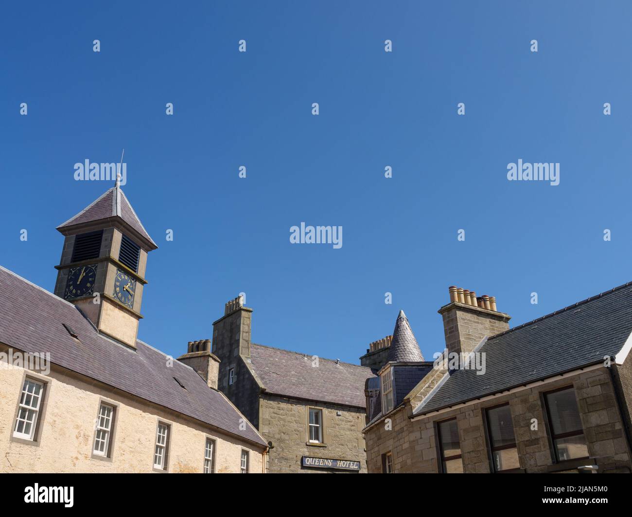 the city of Lerwick and the shetland island Stock Photo - Alamy