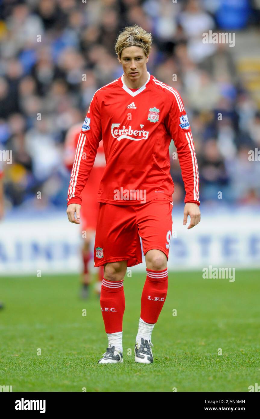 Liverpool Fernando Torres 2008 Stock Photo - Alamy