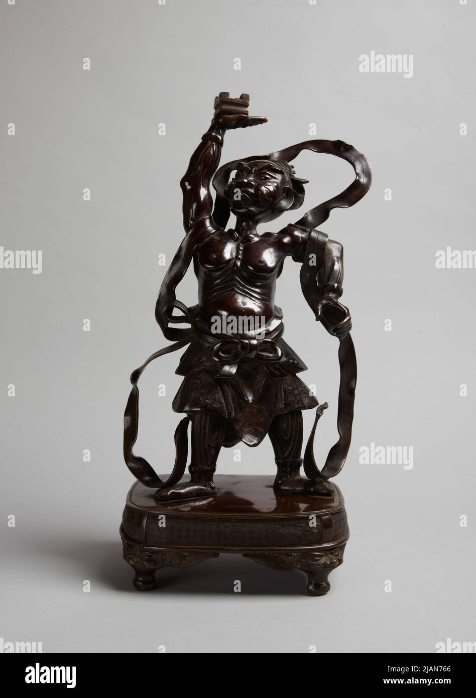 Statue of the defender of reIIgion Dharmapala unknown Stock Photo - Alamy