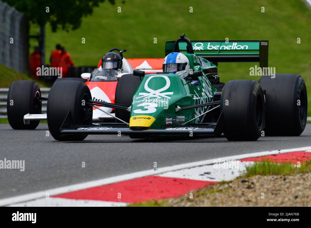 Ian Simmonds, Tyrrell 012, Masters Racing Legends, 1966 to 1985 Formula ...