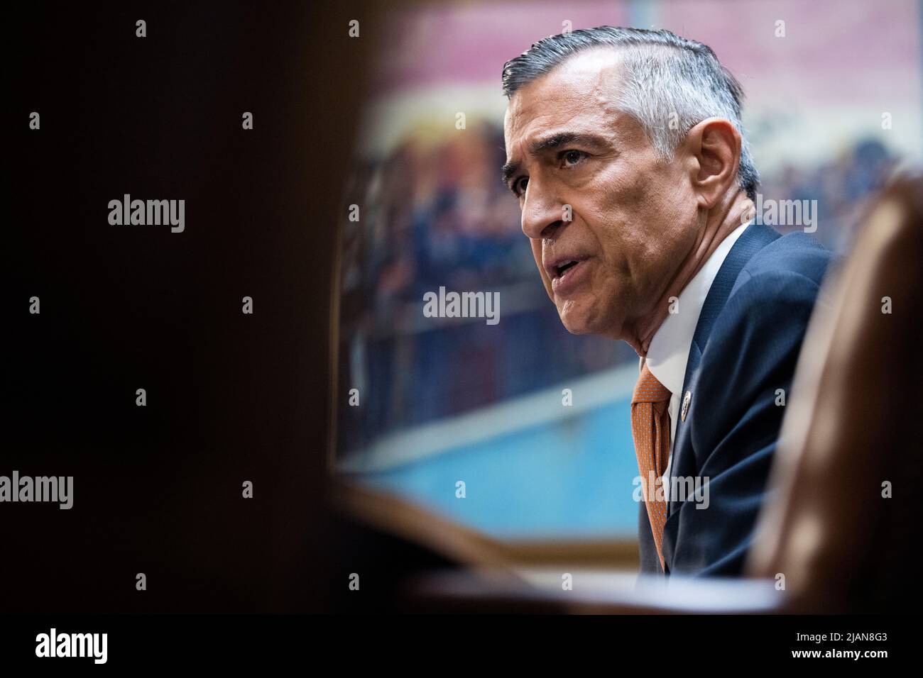 UNITED STATES - MAY 17: Rep. Darrell Issa, R-Calif., testifies during ...