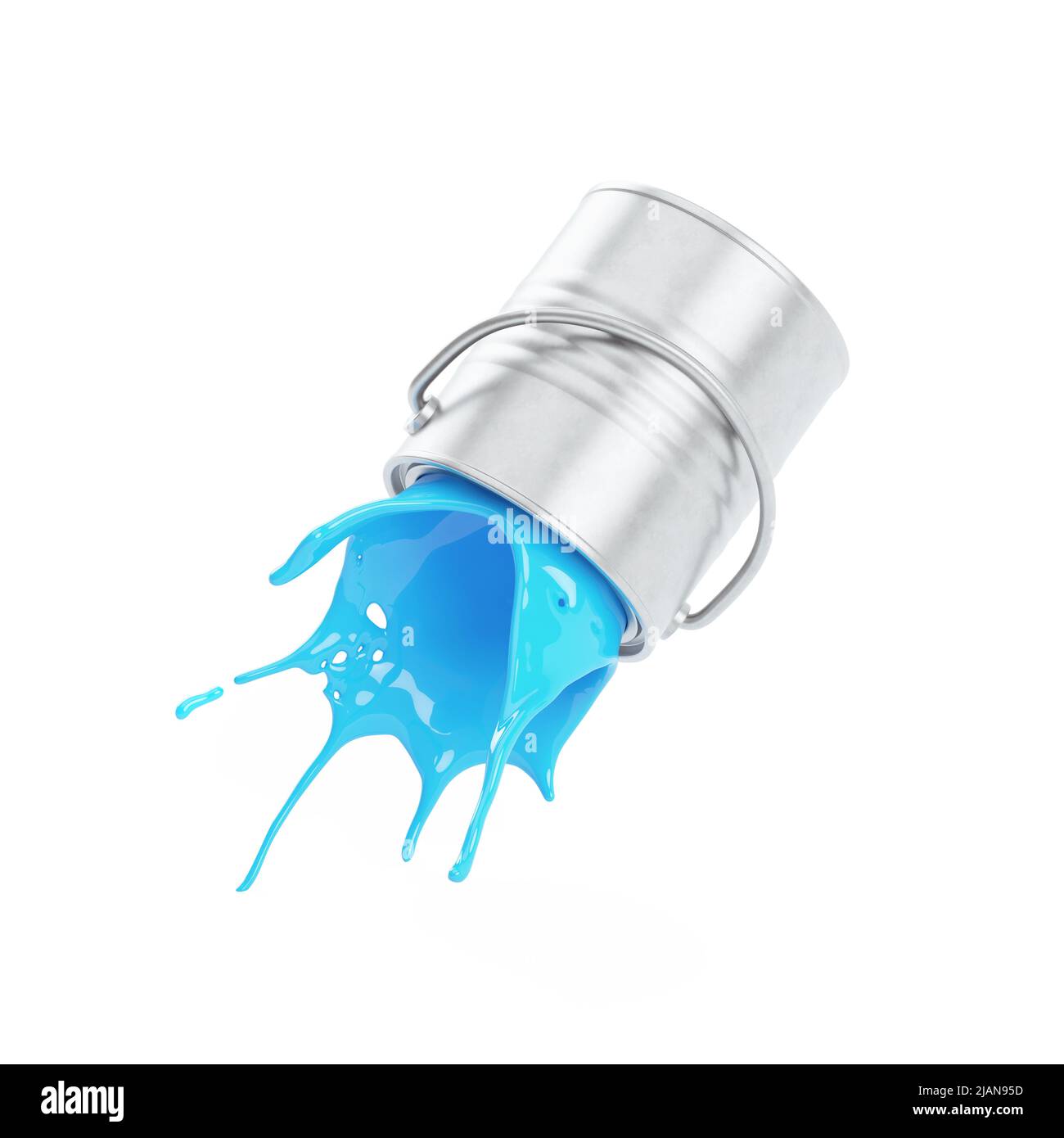 Paint Cans Tipped Over