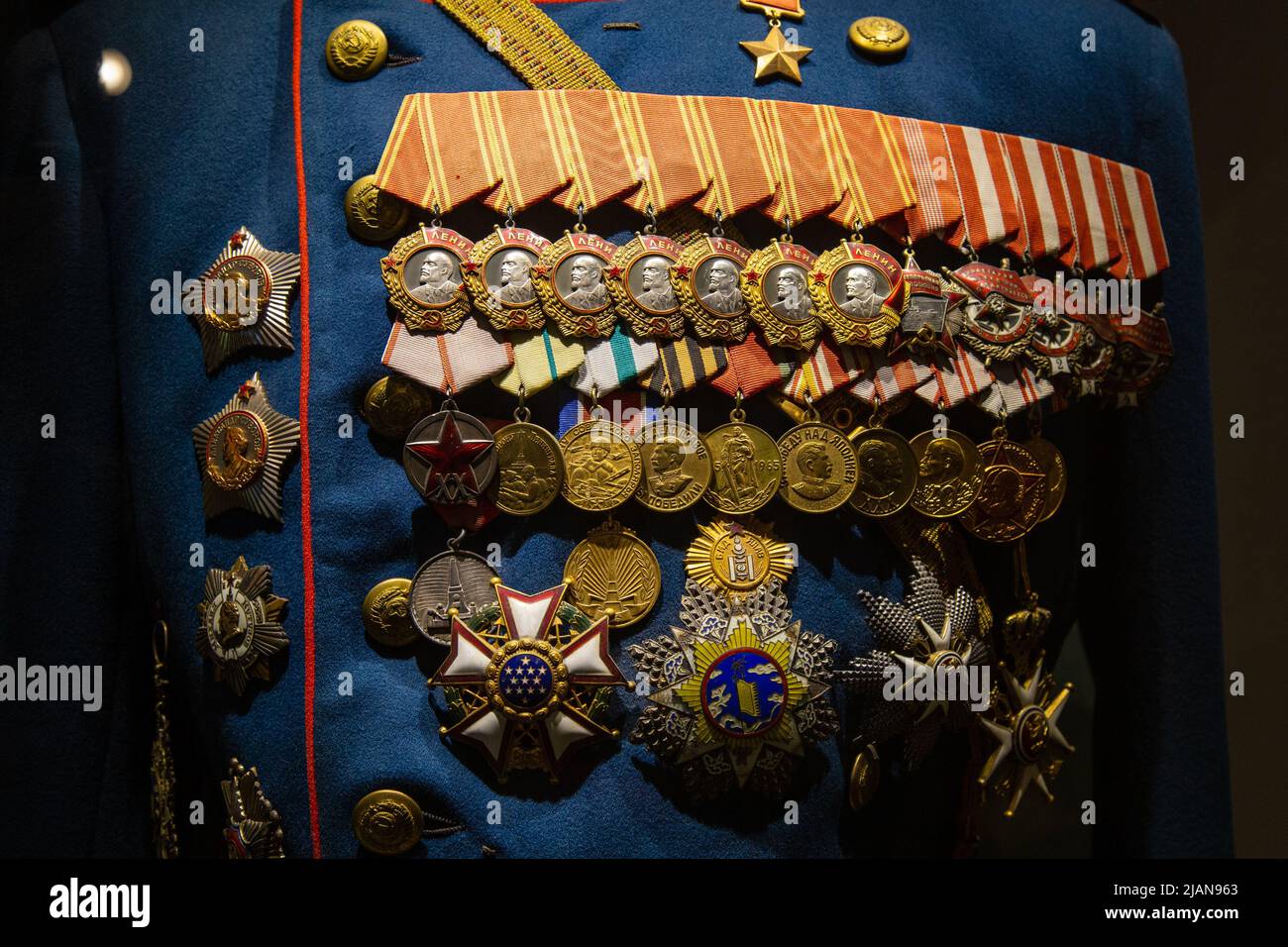 Moscow, Russia - January 23, 2019: Central Armed Forces Museum ...