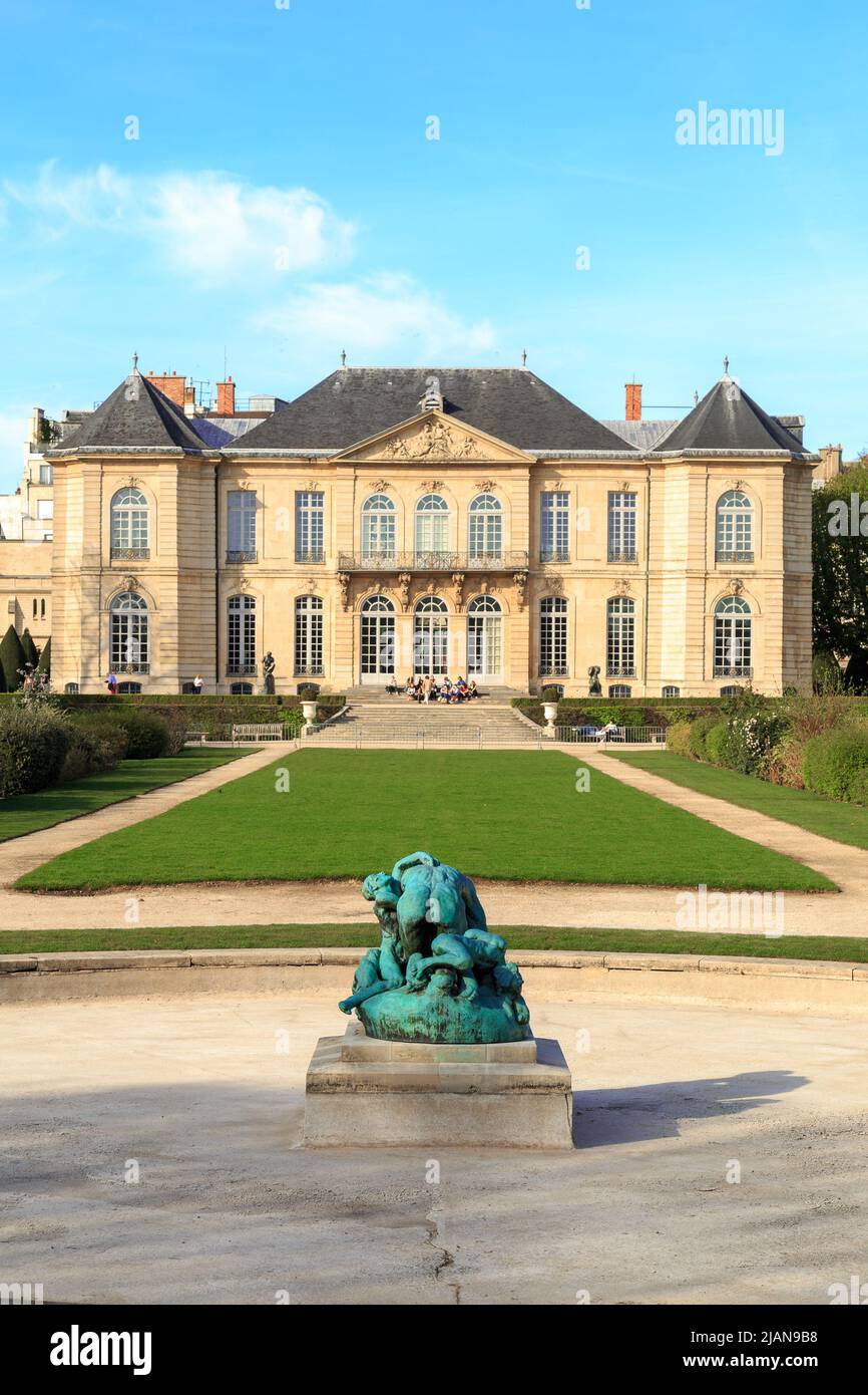 Paris, France - March 30, 2017: Rodin is a French sculptor. Rodin ...