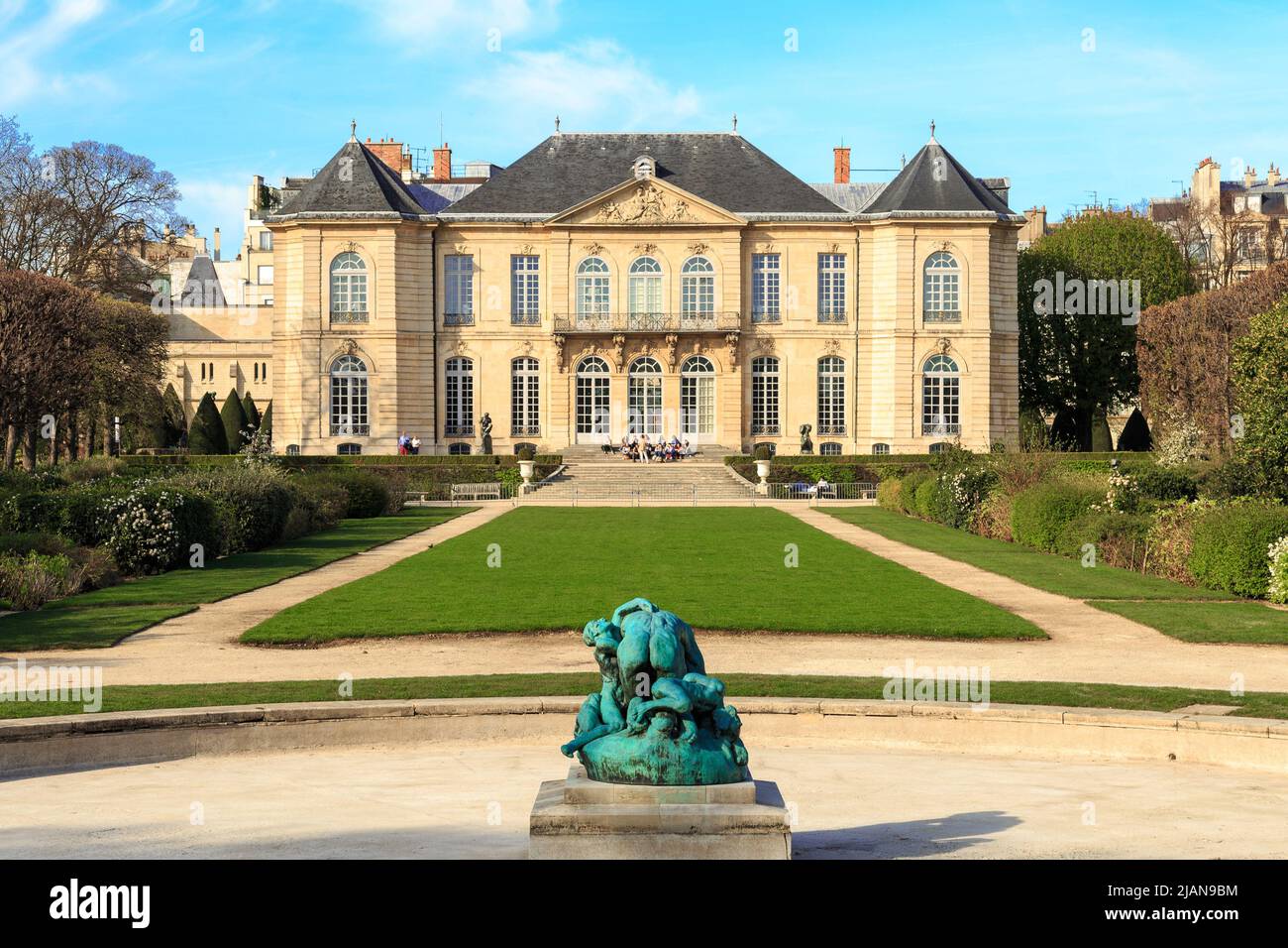 Paris, France - March 30, 2017: Rodin is a French sculptor. Rodin ...