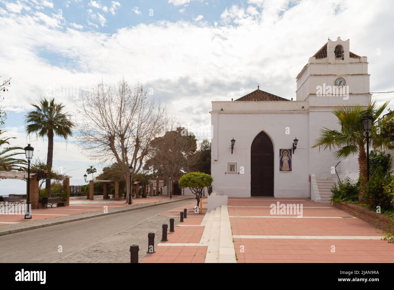 MARO, SPAIN - 03 MARCH 2022 A small church built at the beginning of ...