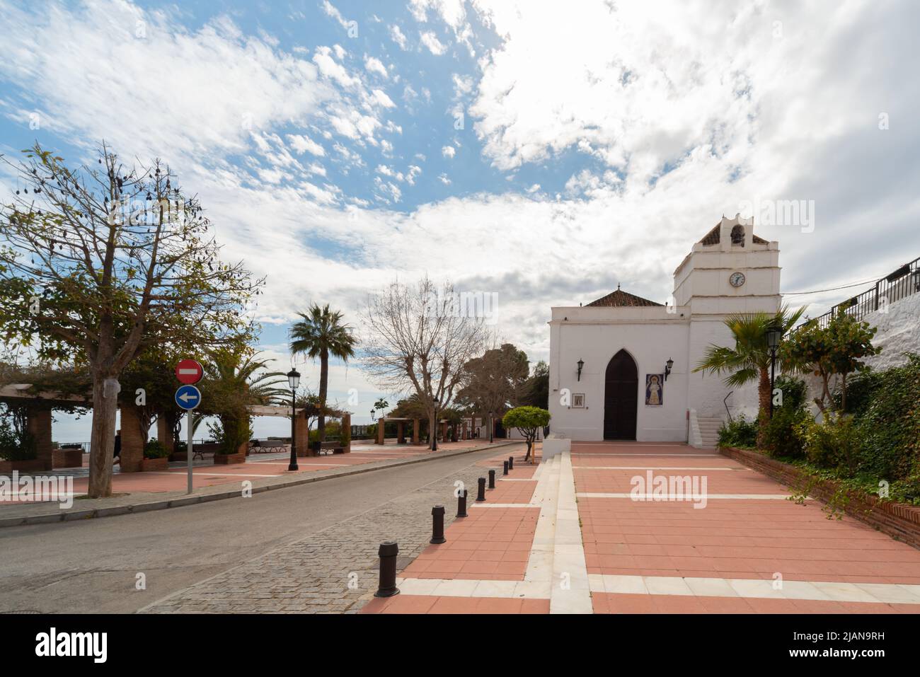 MARO, SPAIN - 03 MARCH 2022 A small church built at the beginning of ...