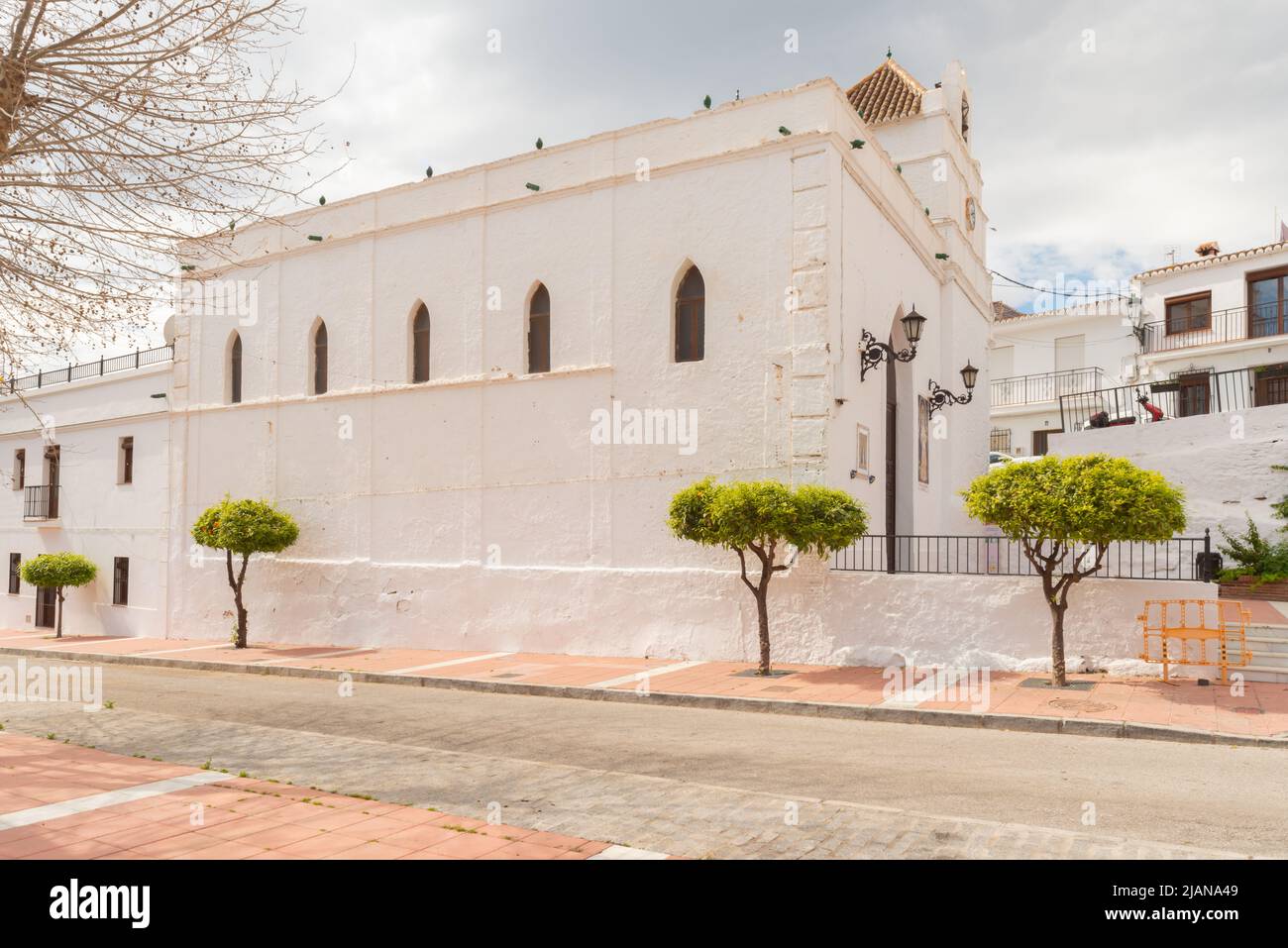 MARO, SPAIN - 03 MARCH 2022 A small church built at the beginning of ...