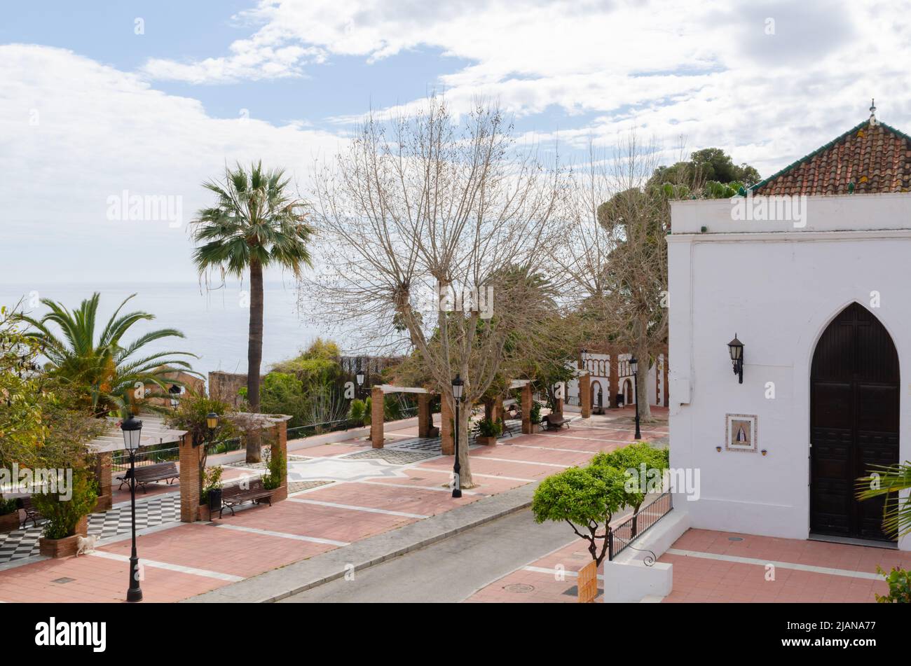 MARO, SPAIN - 03 MARCH 2022 A small church built at the beginning of ...