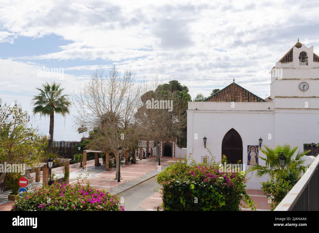 MARO, SPAIN - 03 MARCH 2022 A small church built at the beginning of ...