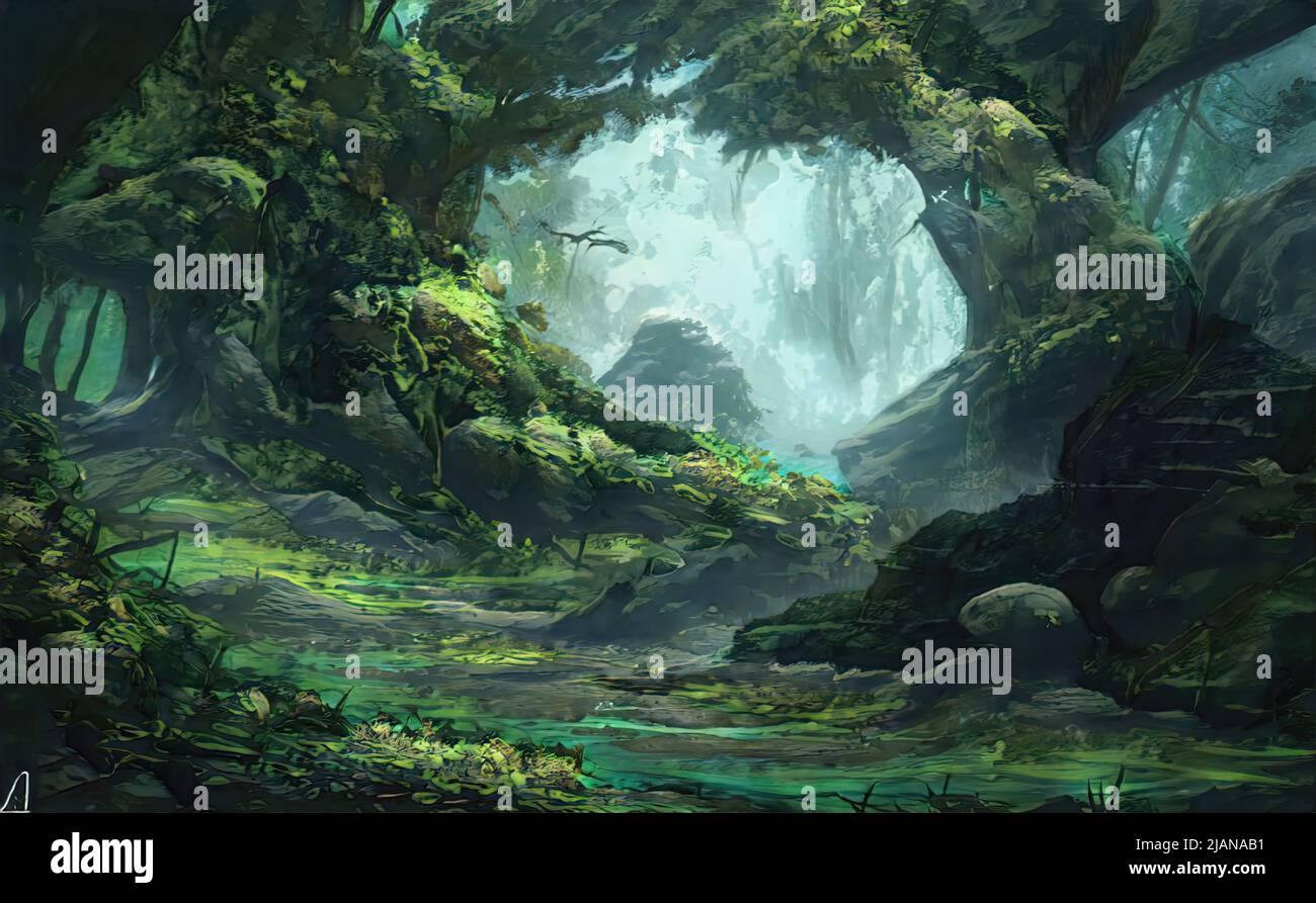 Scary Landscape Paintings