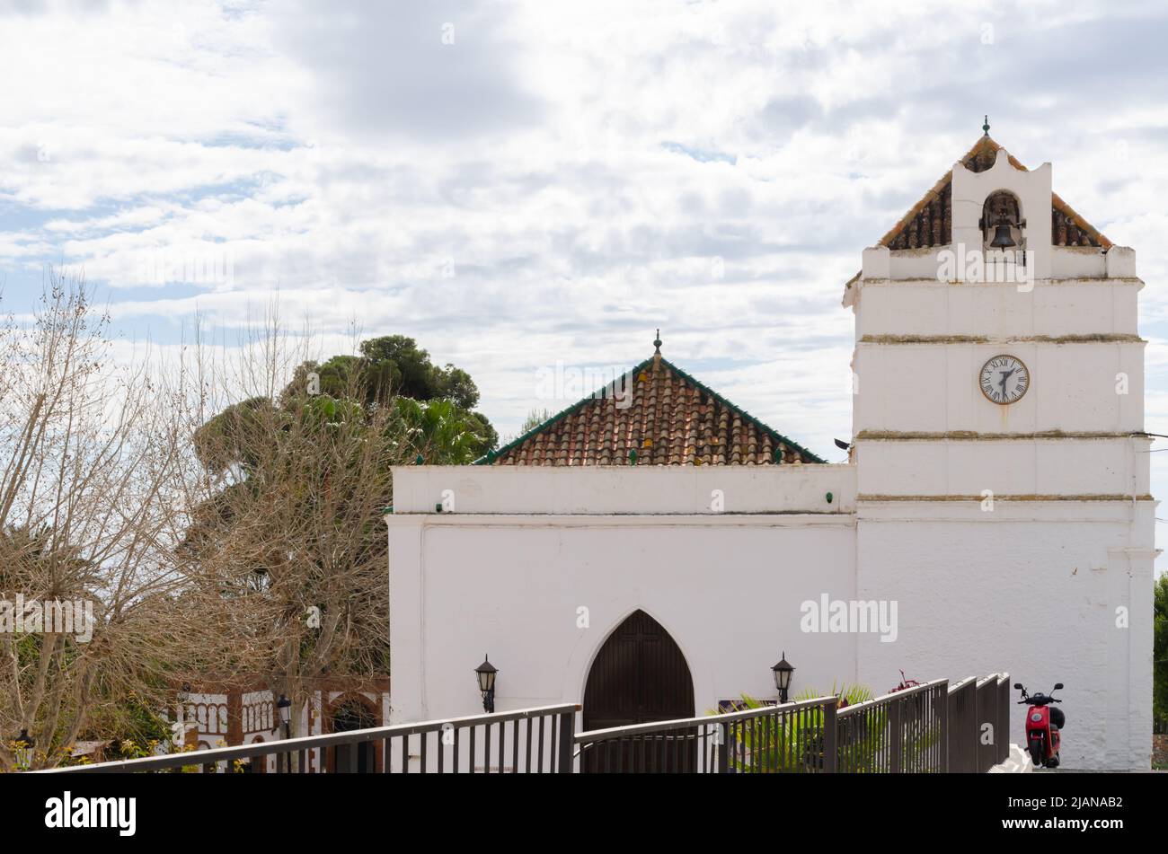 MARO, SPAIN - 03 MARCH 2022 A small church built at the beginning of ...