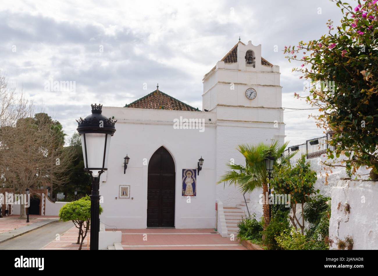 MARO, SPAIN - 03 MARCH 2022 A small church built at the beginning of ...