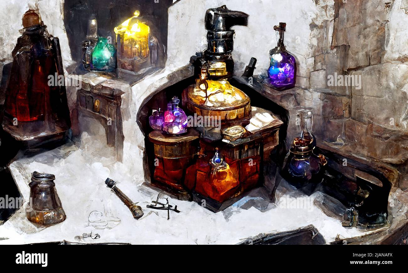 Medieval medicine jar hi-res stock photography and images - Alamy