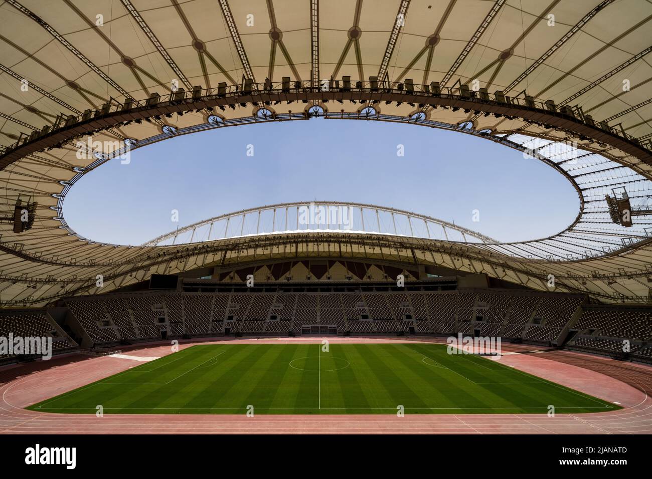 Khalifa International Stadium - the 40,000-seat arena is the oldest of ...