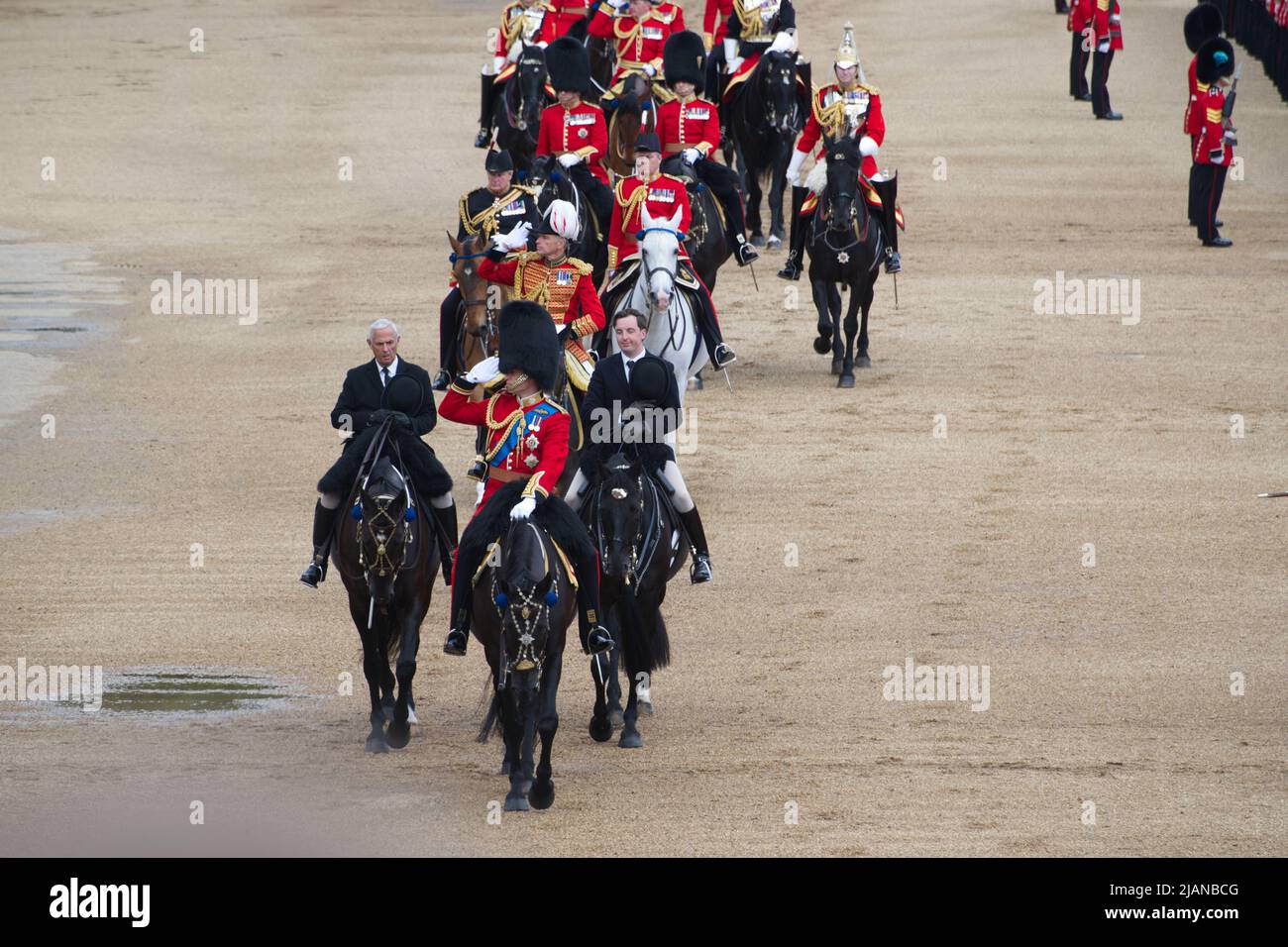 Trooping The Colour - The Colonel's Review 2022 Stock Photo - Alamy