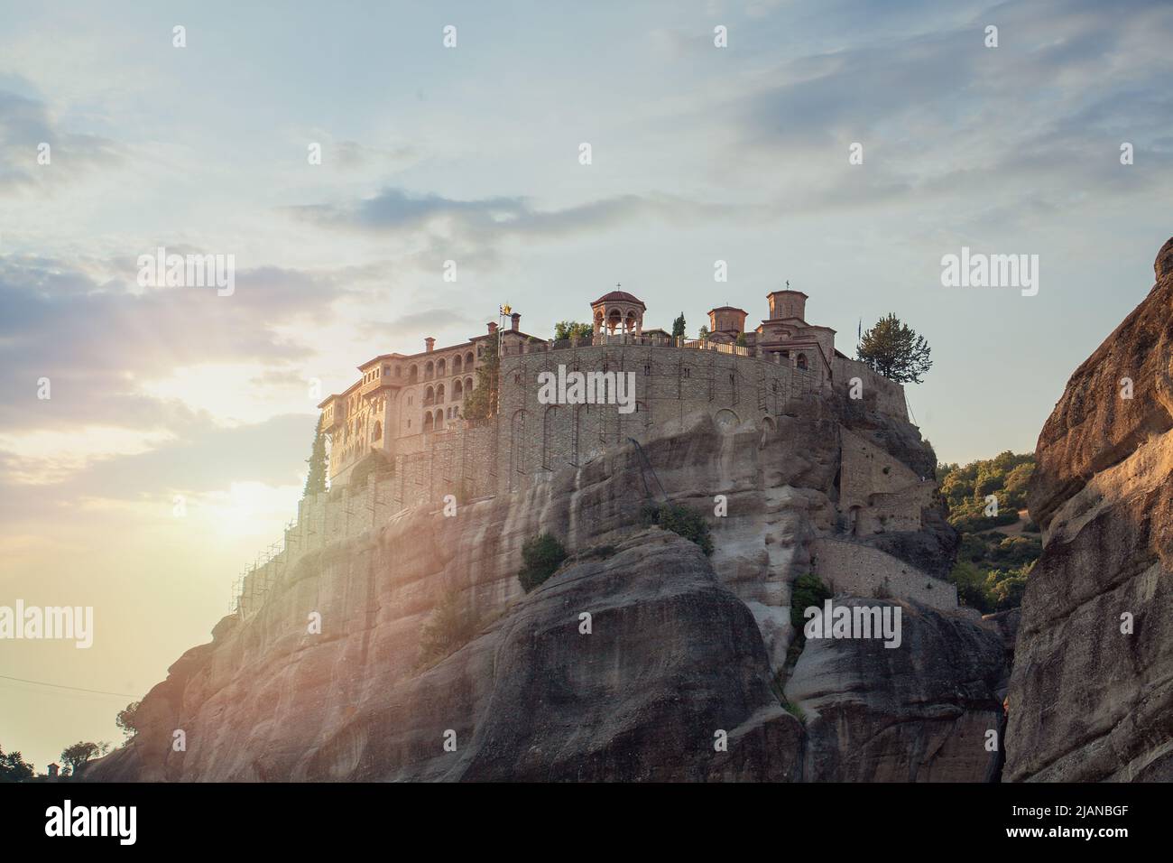 Monastery on cliff hi-res stock photography and images - Alamy