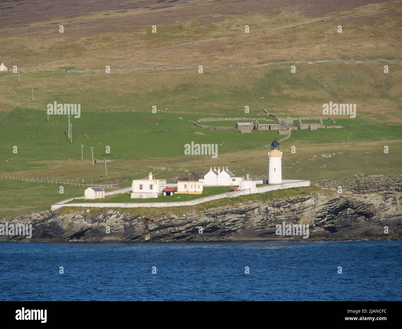 the city of Lerwick and the shetland island Stock Photo - Alamy