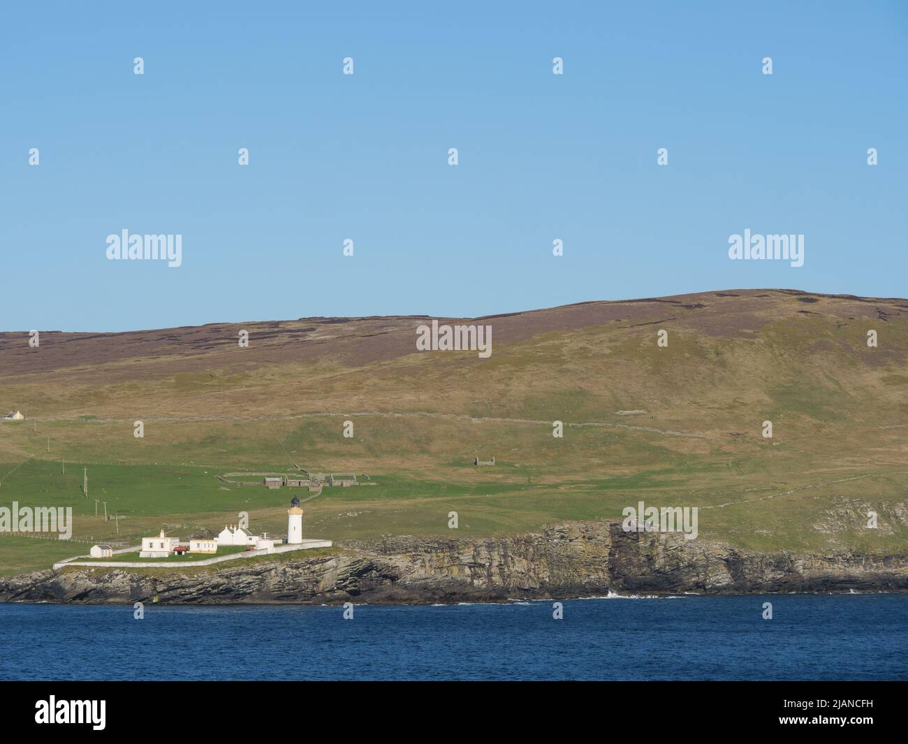 the city of Lerwick and the shetland island Stock Photo - Alamy