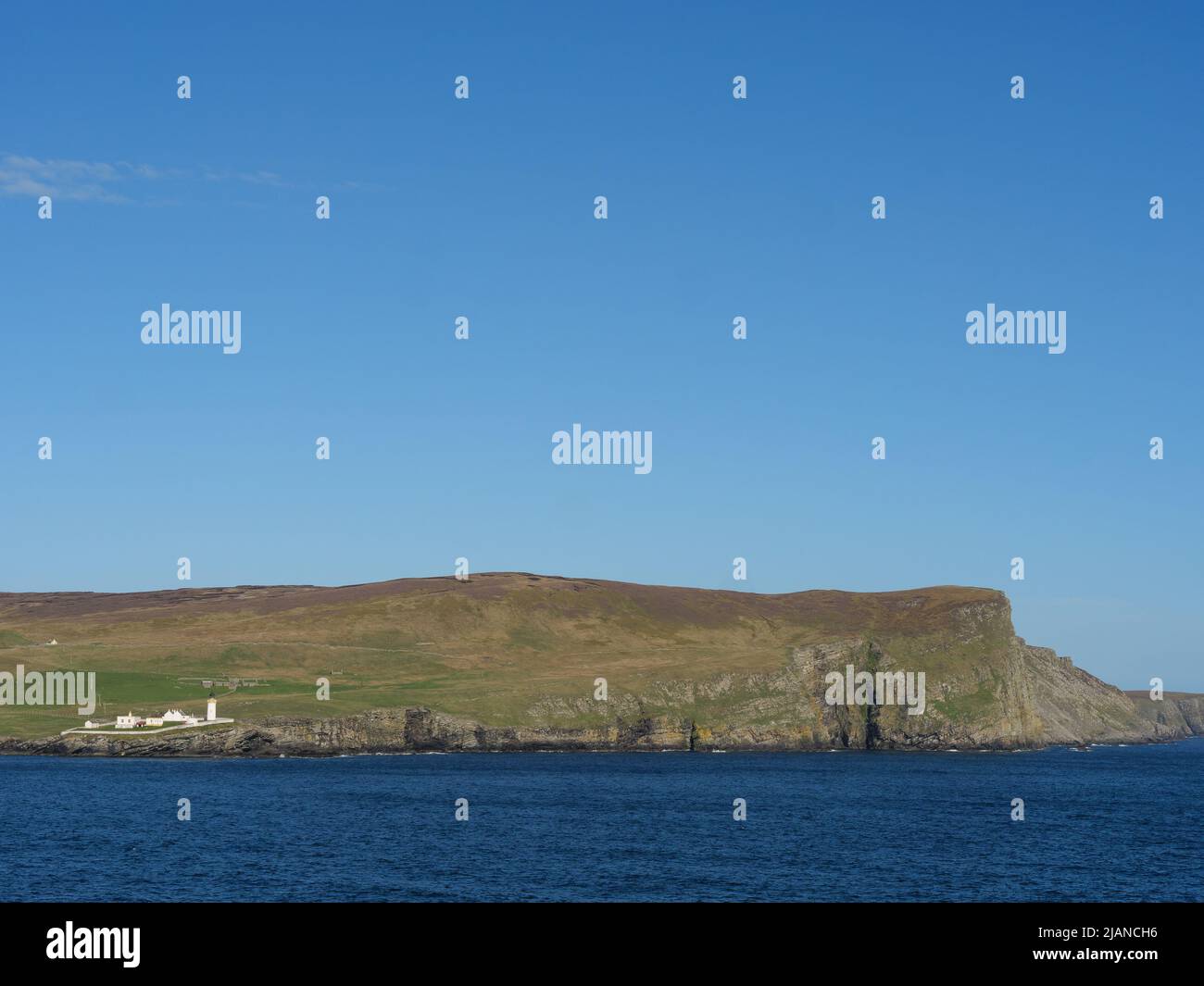 the city of Lerwick and the shetland island Stock Photo - Alamy