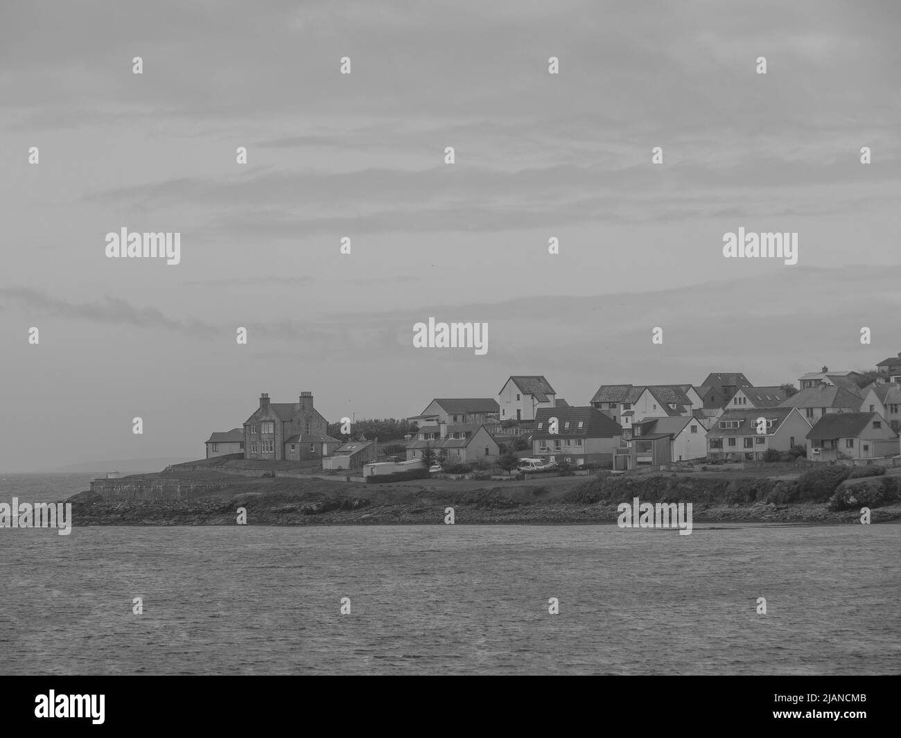 the city of Lerwick and the shetland island Stock Photo - Alamy